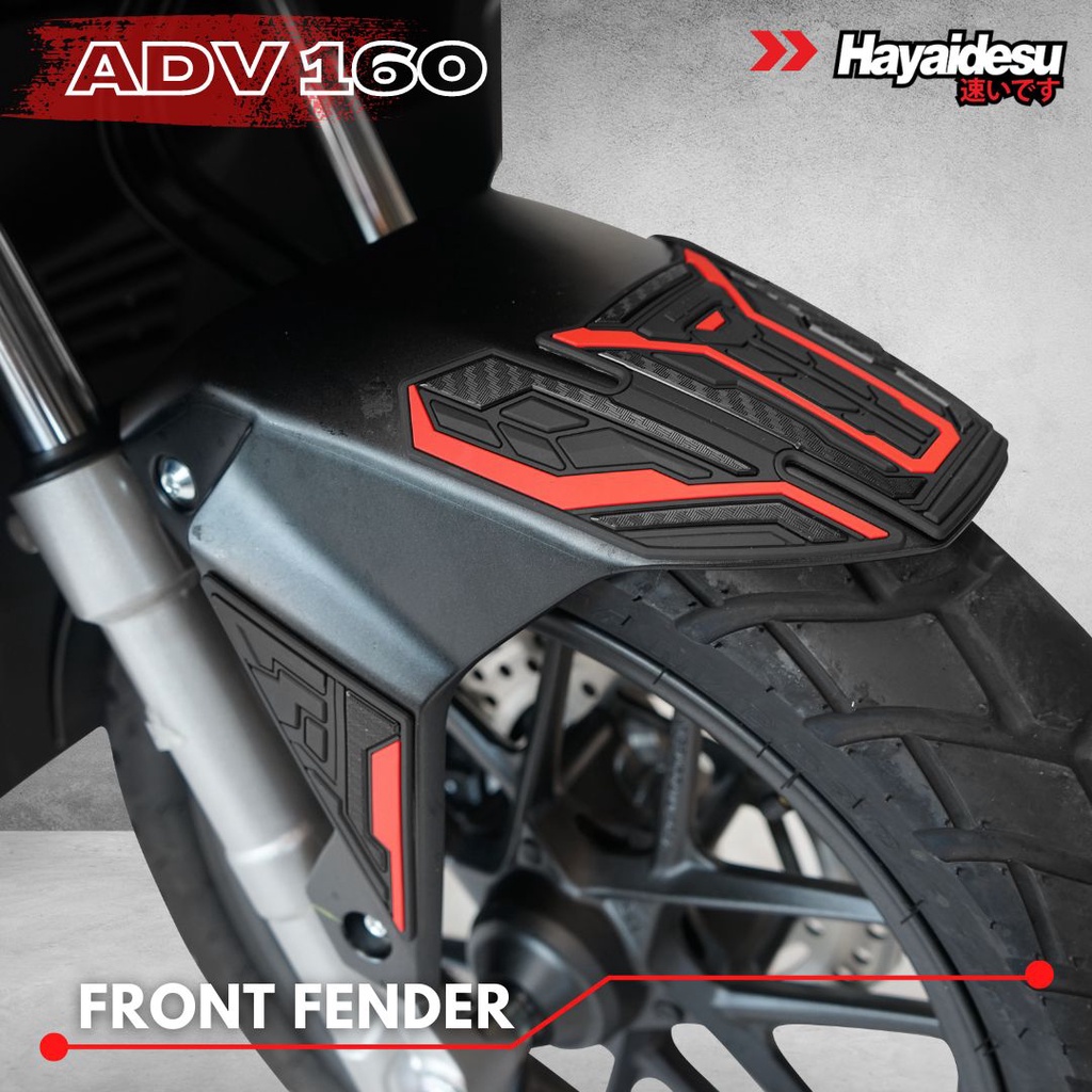 Honda ADV 160 Body Protector Front Fender Cover-HAYAIDESU | Shopee ...