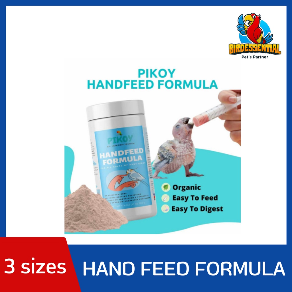 PIKOY Handfeed Formula Hand Feeding For All Kinds of Baby Birds ...