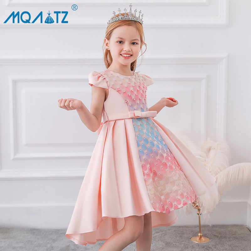 MQATZ Trailing Dress Girl Kids Dresses For Girls Children Clothing ...