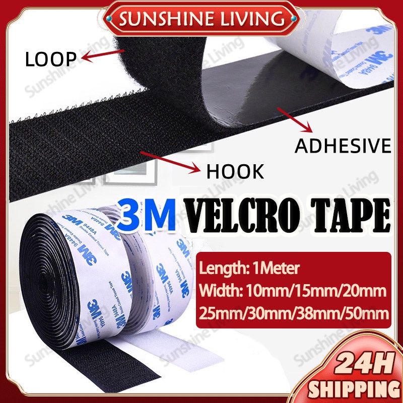 Velcro Tape with Adhesive Hook and Loop Tape Fastener Mosquito Net Home ...