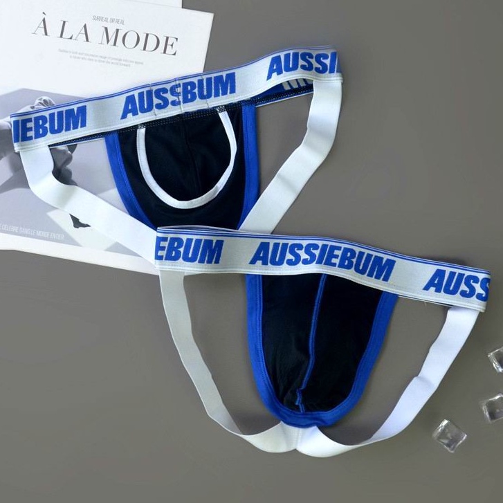 Aussie Bum Men Air-through Jockstrap Underwear Sexy Jock Strap Briefs ...