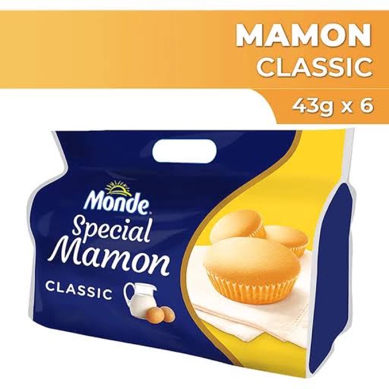 Monde Special Mamon Classic 43g x6 | Shopee Philippines