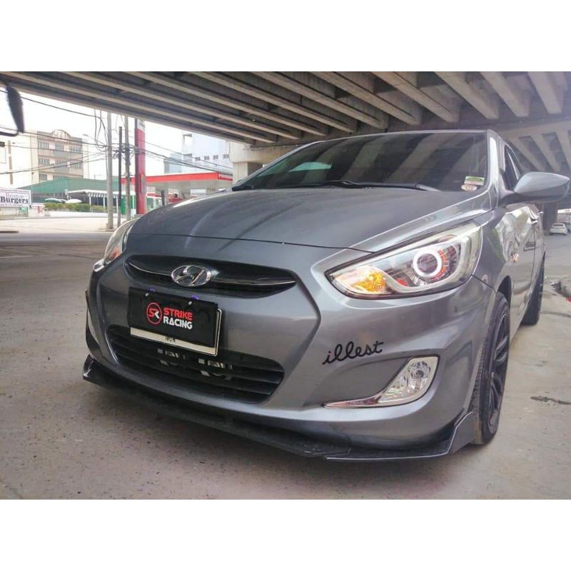 Hyundai Accent 11 To 18 Front Chin Bumoer Diffuser | Shopee Philippines