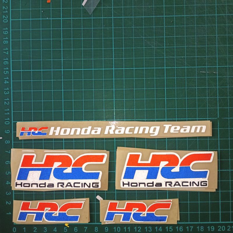 HRC HONDA RACING CUTTING sticker | HRC CUTTING STICKER | Shopee Philippines