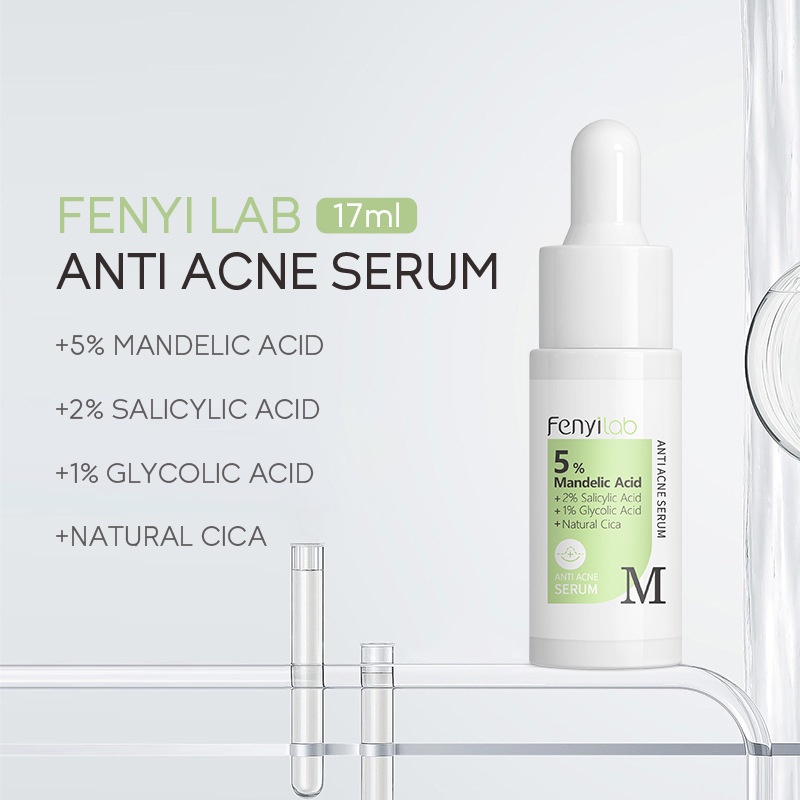 FENYI Lab 2% Salicylic Acid Anti Acne Serum Clean Pores Soothing Fade ...