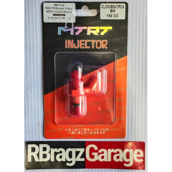 MTRT Injector 8 Holes 150cc - Honda Click / Beat / PCX | Shopee Philippines