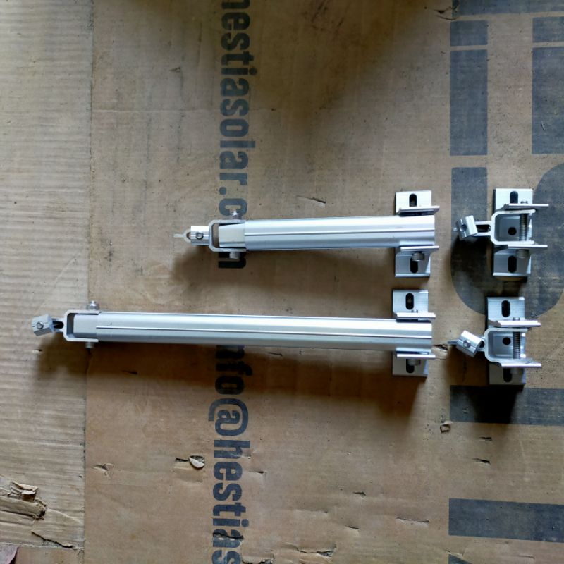 Solar railing adjustable front leg and adjustable rear leg | Shopee ...