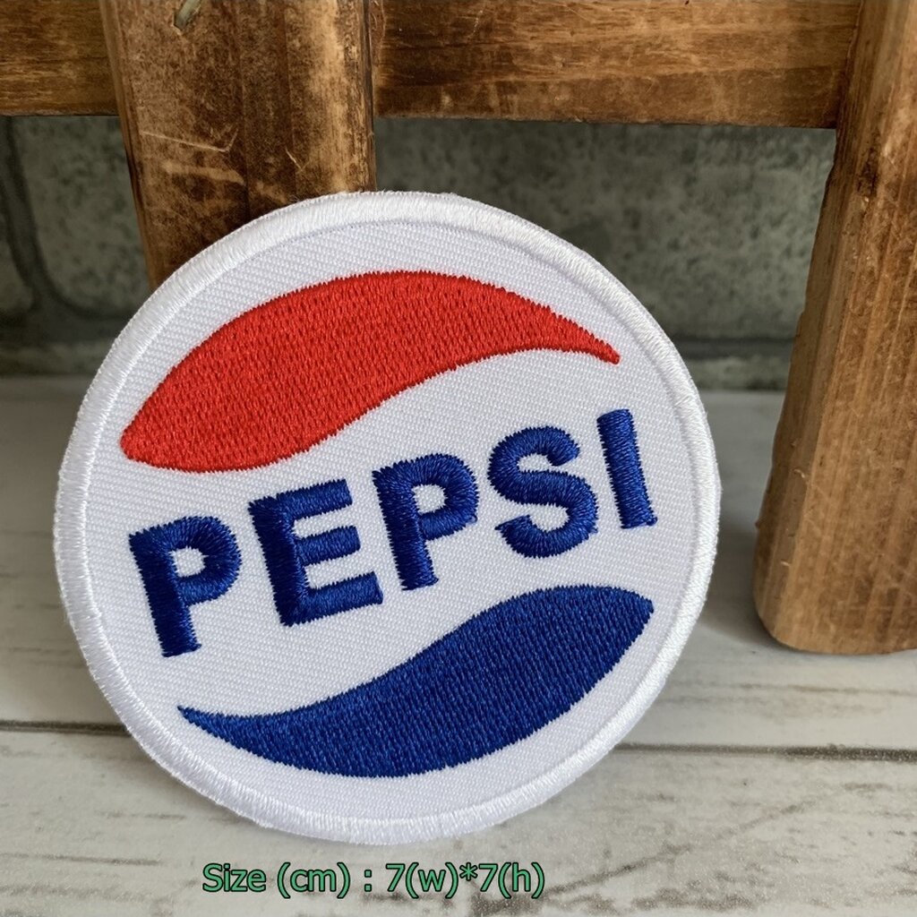 PEPSI Iron-On Ironing Arm Decorative Clothes Hat Bag Jeans Jacket Food ...