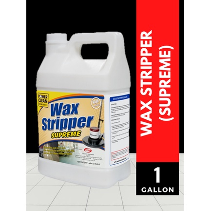 Powerclean Heavy Duty WAX STRIPPER SUPREME 1 GALLON (Floor Cleaner ...