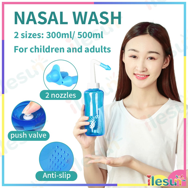 Adult Children Nasal Wash For Rhinitis Nasal Congestion Allergy Relief ...