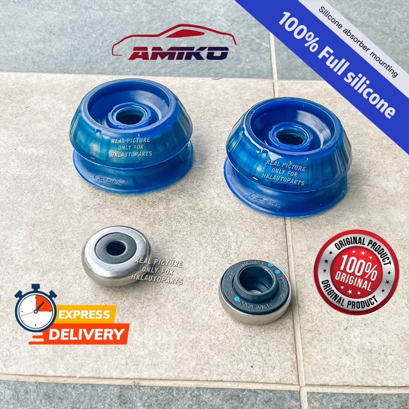 Amiko Silicone Absorber Mounting + Absorber bearing Toyota Vios NCP93 (2007-2013) Yaris NCP91 ...