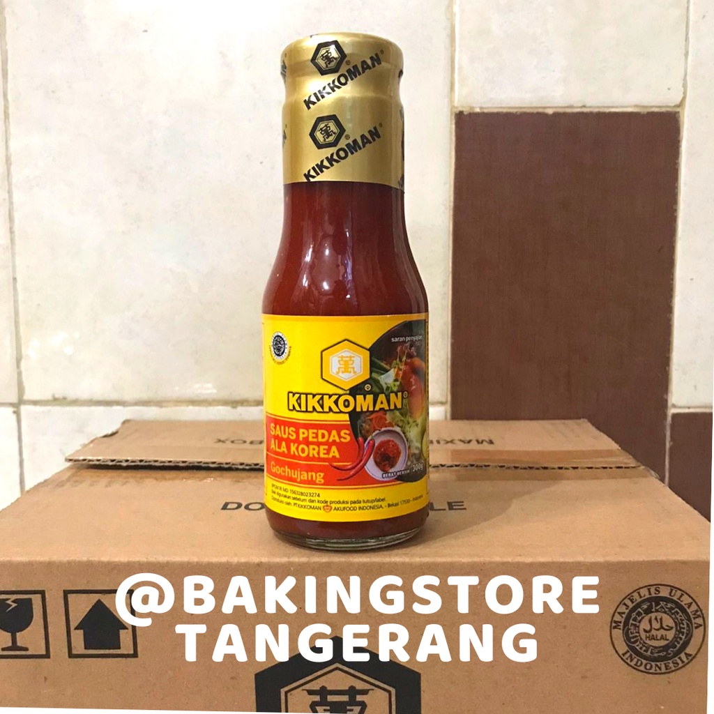 Kikkoman Gochujang Sauce | Halal Korean Style Spicy Sauce 300 gr ...