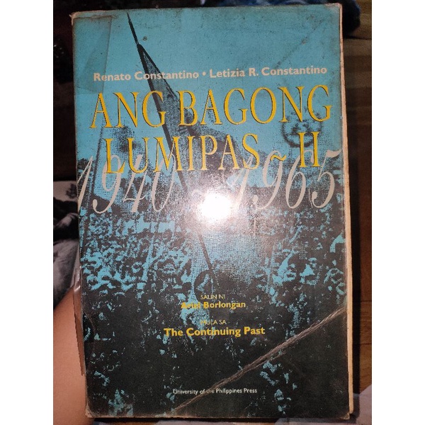 ANG BAGONG LUMIPAS: 1940-1965 by Constantino | Shopee Philippines