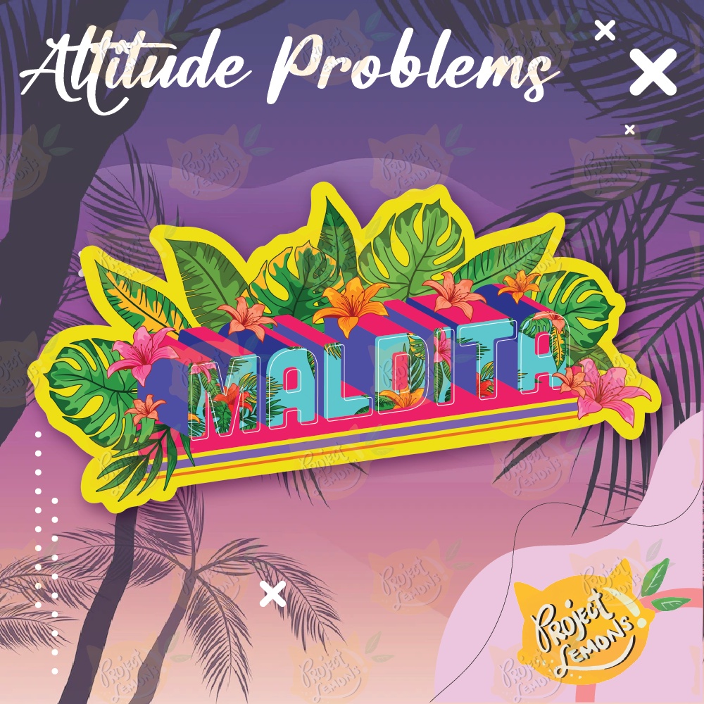 Project Lemons - Maldita Sticker | Vinyl Laminated | Waterproof Tumbler or Laptop Sticker ...
