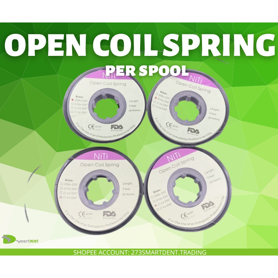 OPEN COIL SPRING (PER SPOOL) | Shopee Philippines