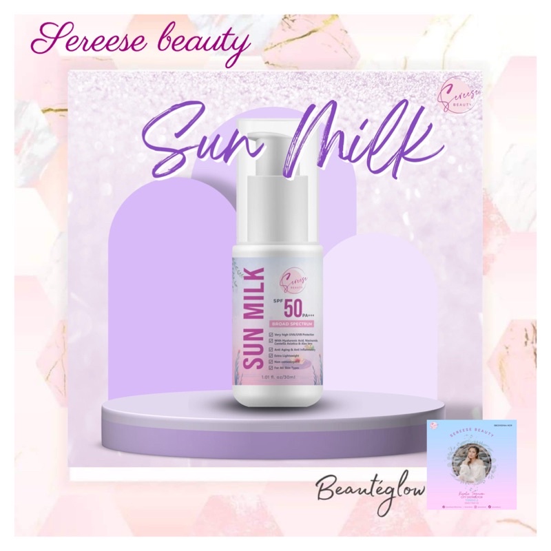 SEREESE BEAUTY Sunmilk | Shopee Philippines