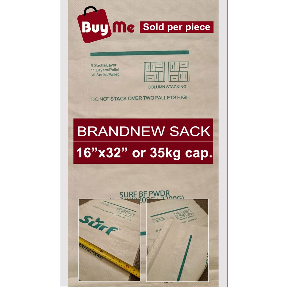 BRANDNEW SACK SAKO MEDIUM SIZE 25-35KG (SOLD PER PIECE) | Shopee ...