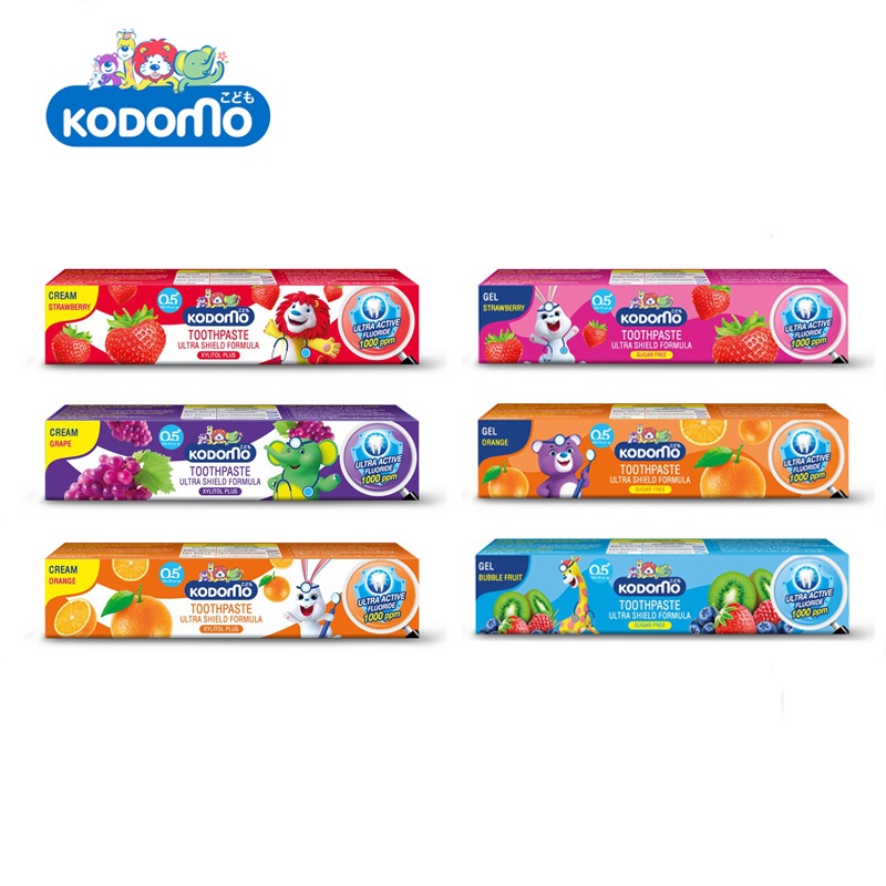 KODOMO Baby Toothpaste Gel Ultra Shield Formula 40g EXP.04-07-2027 ...