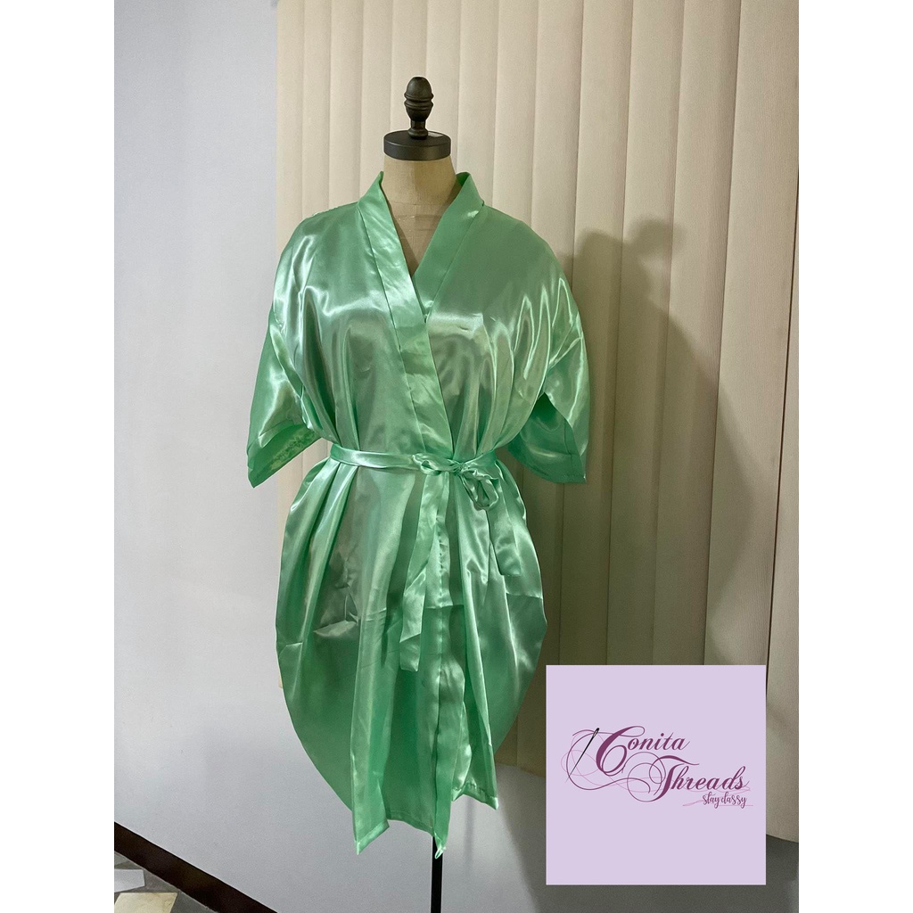 SILK ROBE FOR WEDDING ENTOURAGE | Shopee Philippines