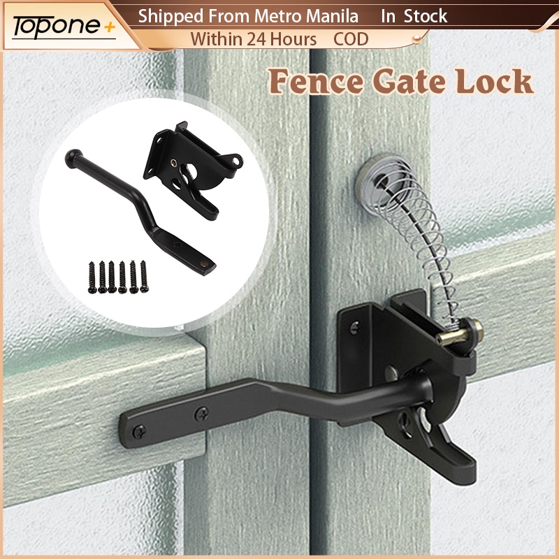 Self Locking Latch Automatic Gravity Lever Fence Gate Lock Barn Fence ...