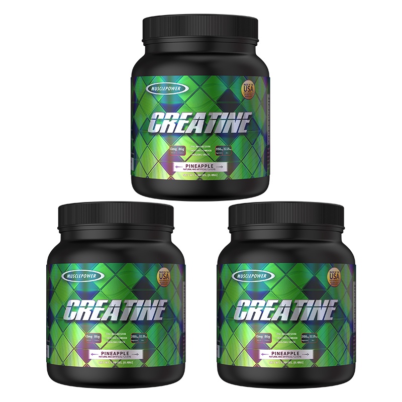 MUSCLEPOWER Creatine 400g - Supplement with Creatine Monohydrate ...