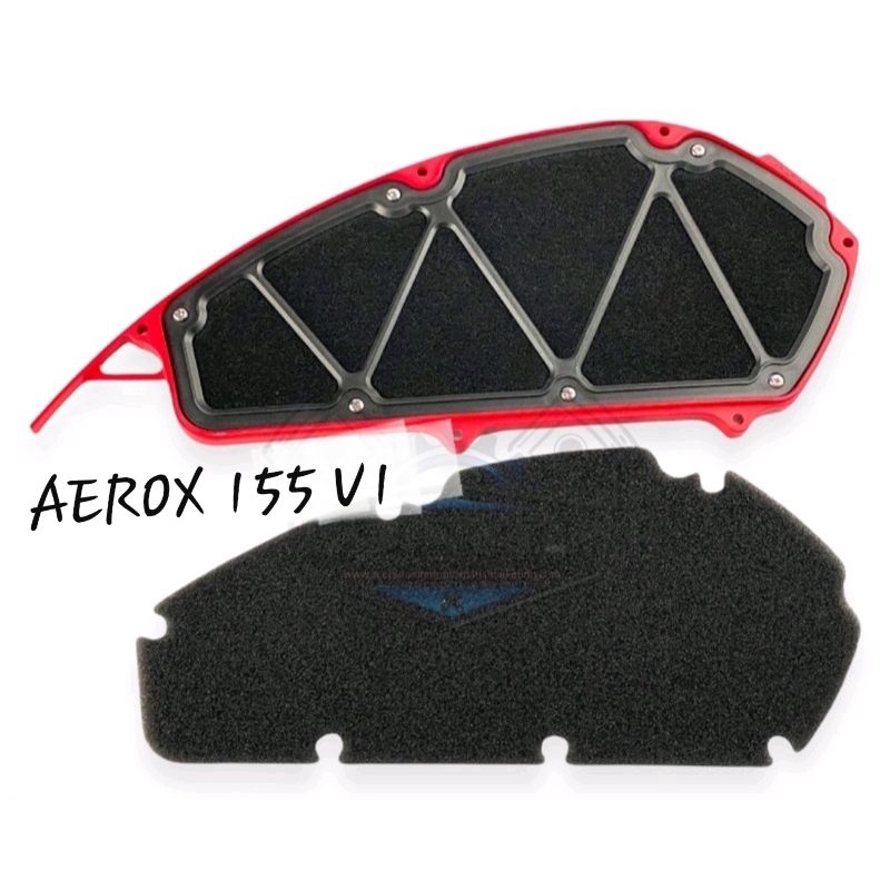 KOSO HURRICANE MULTI-AIR FILTER WAHABLE FOR AEROX 155 V1 | Shopee ...
