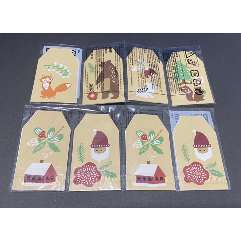IKEA VINTERFINT Hanging gift tags Christmas GIFT TAGS 24PCS/12PCS ...