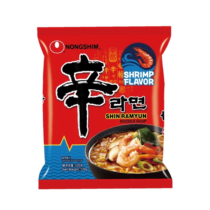 Shin Ramyun Pouch-Shrimp 120g | Shopee Philippines