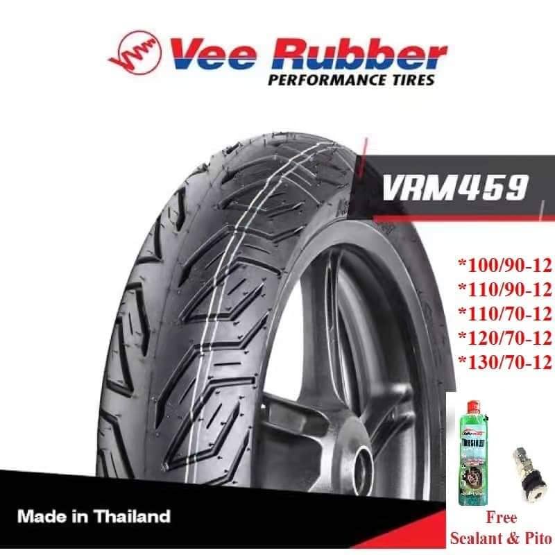 VEE RUBBER TIRE SIZES BY 12 (INCHES) TUBELESS WITH FREE PITO AND ...