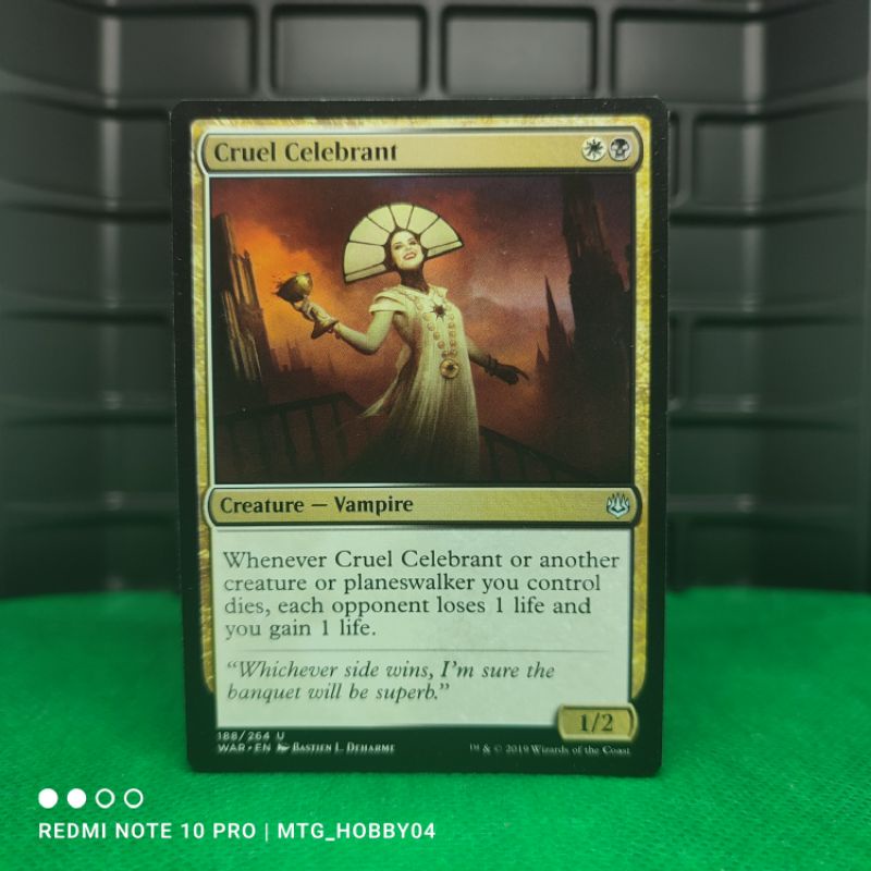 Cruel Celebrant - mtg | Shopee Philippines