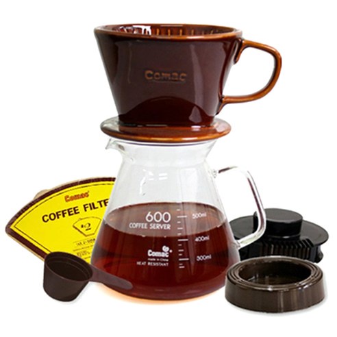 [COMAC] Ceramic Coffee Dripper Set 600ml | Shopee Philippines