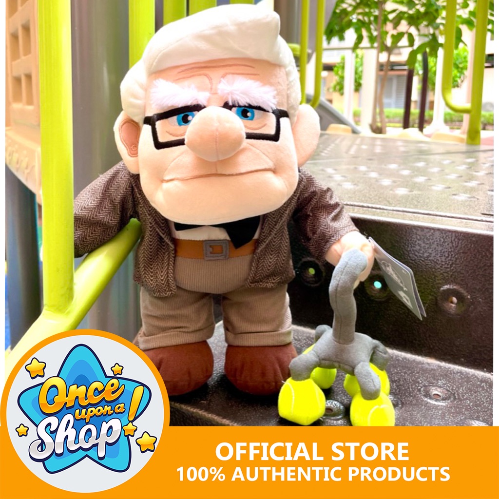 DISNEY PIXAR CARL FRIEDRICKSEN UP 14 INCHES PLUSH 10TH ANNIV EDITION ...