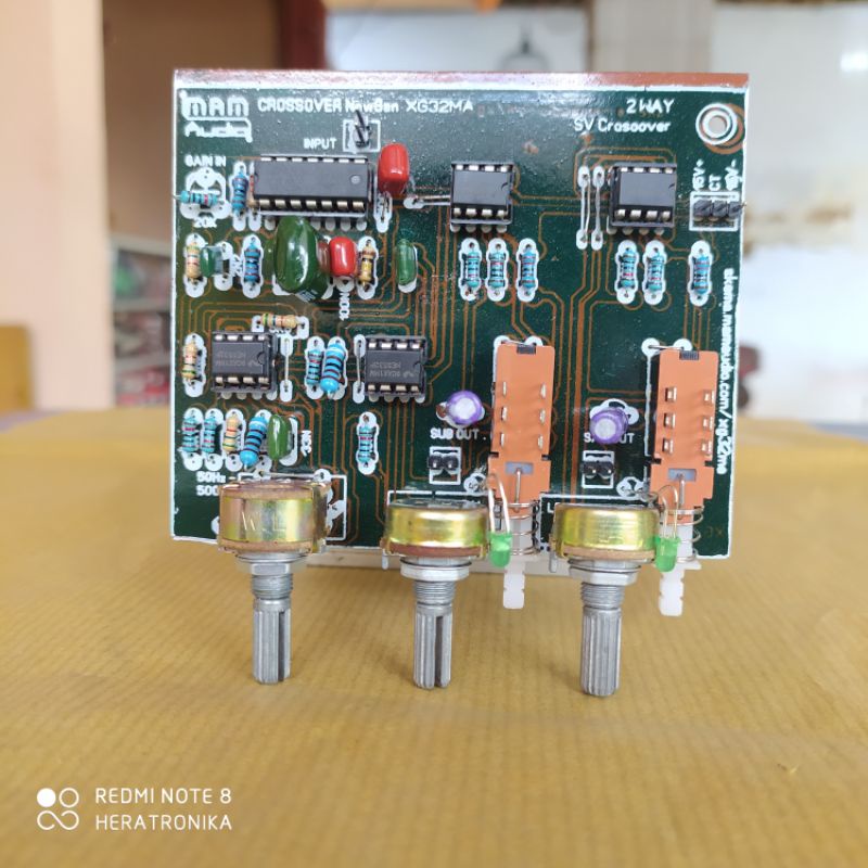 2 Way Active Crossover Kit Clear Sound for 2Ch Power Play Truck ...