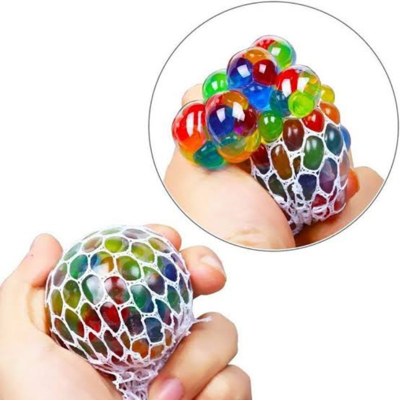 Squishy Smash Ball Squishy Ball Net anti Stress Kids Toys | Shopee ...