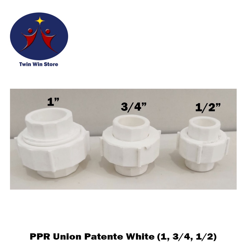 PPR Union Patente White (1", 3/4", 1/2") | Shopee Philippines