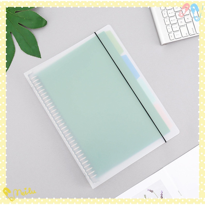 A5/B5 Loose Leaf Refill Binder Notebook Refillable Blank/Line/Grid ...