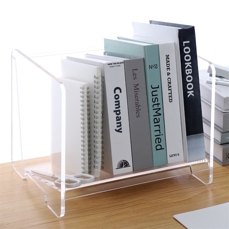 Desktop Bookshelf For Magazine Desktop Organizer Office Storage Rack ...