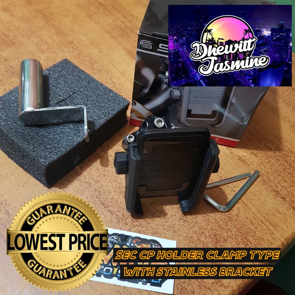 cp holder SEC clamp type with stainless bracket | Shopee Philippines