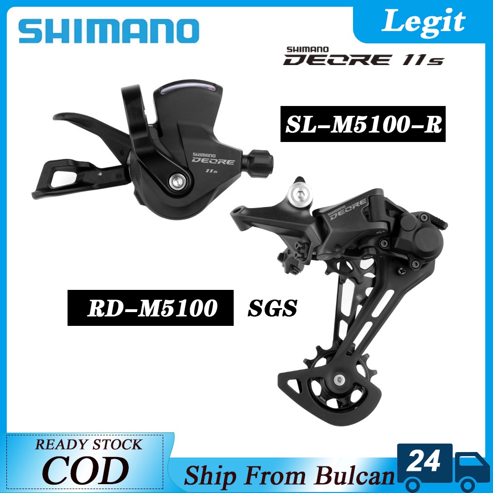 Original SHIMANO DEORE M5100 M5120 11v Groupset Shifter Rear Derailleur ...