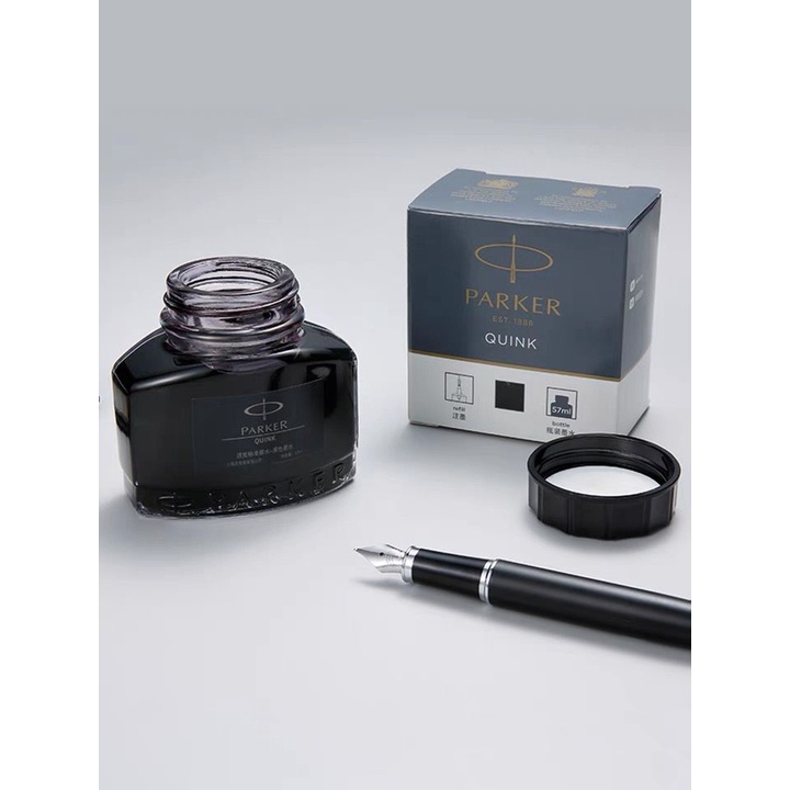 Parker Quink Ink Bottle (57 ml) for Parker Fountains Pens | Shopee ...