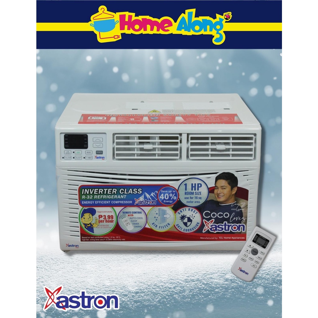 Astron 1.0hp Air Conditioner Inverter-Class | Digital | With Remote ...