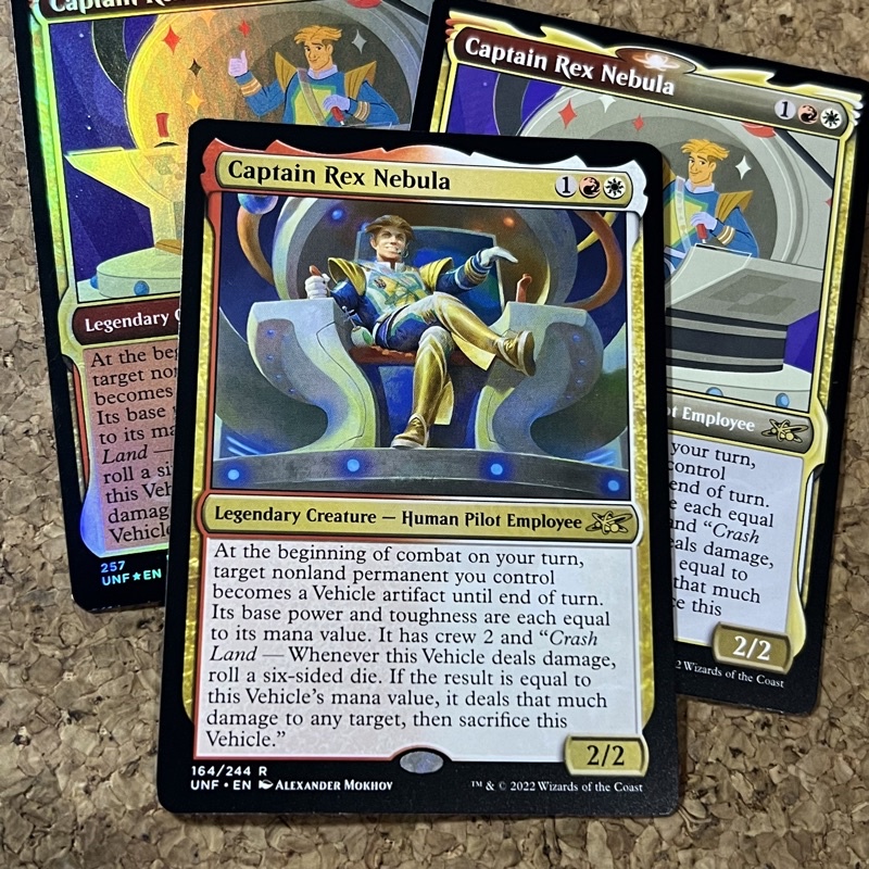 CAPTAIN REX NEBULA | UNFINITY UNF | MULTICOLOR | MTG MAGIC THE ...