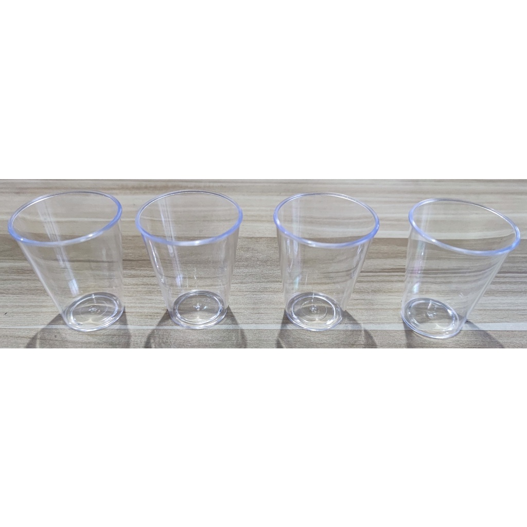 Plastic Acrylic Tumbler Glass Baso Cup Party/Jollibee/KFC/Soju Shot ...