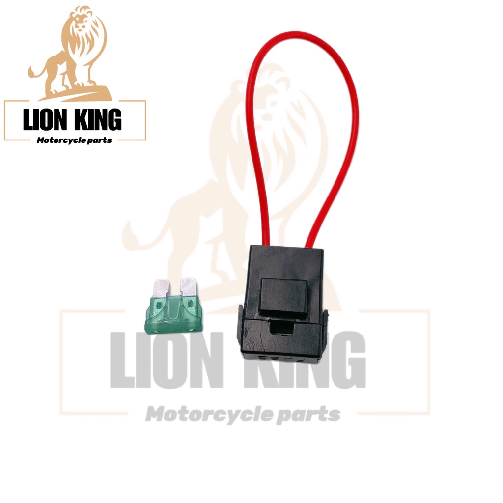 Motorcycle/Car Parts Lightning Fuse Box Holder Free One 30A Fuse ...