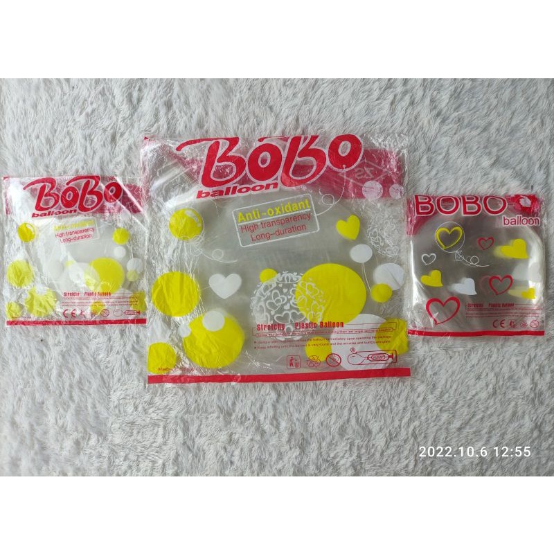 MERAH Bobo Balloons/Transparent PVC Balloons/Red Plastic Balloons Price ...