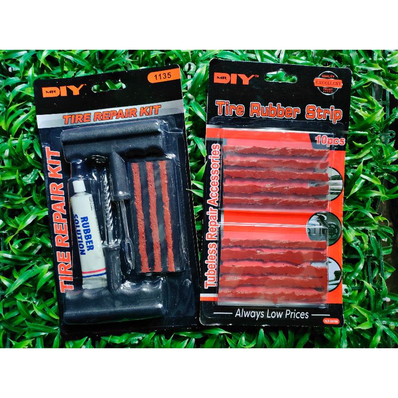 MR DIY | TIRE REPAIR KIT COMPLETE SET | FOR TUBELESS TIRES | Shopee ...