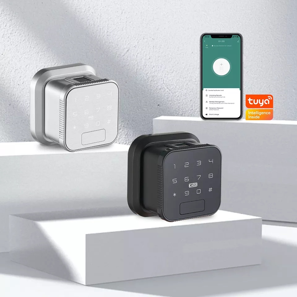 Smart Door Lock Door Lock na may Key Digital Door Lock Fingerprint ...
