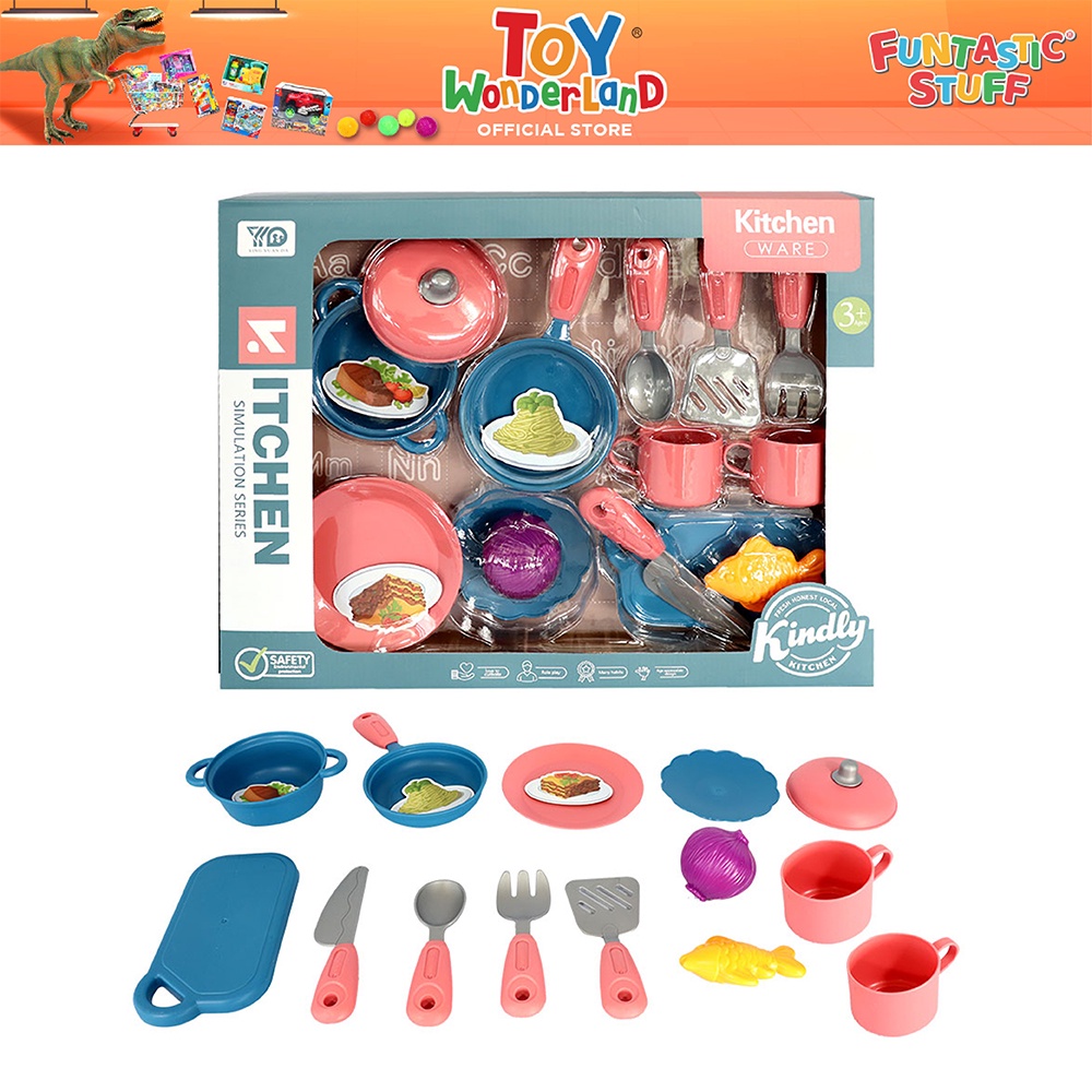 Toy Wonderland Kitchen Set, Toys for Kids | Shopee Philippines