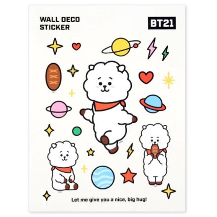 BT21 RJ Wall Deco Sticker | Shopee Philippines