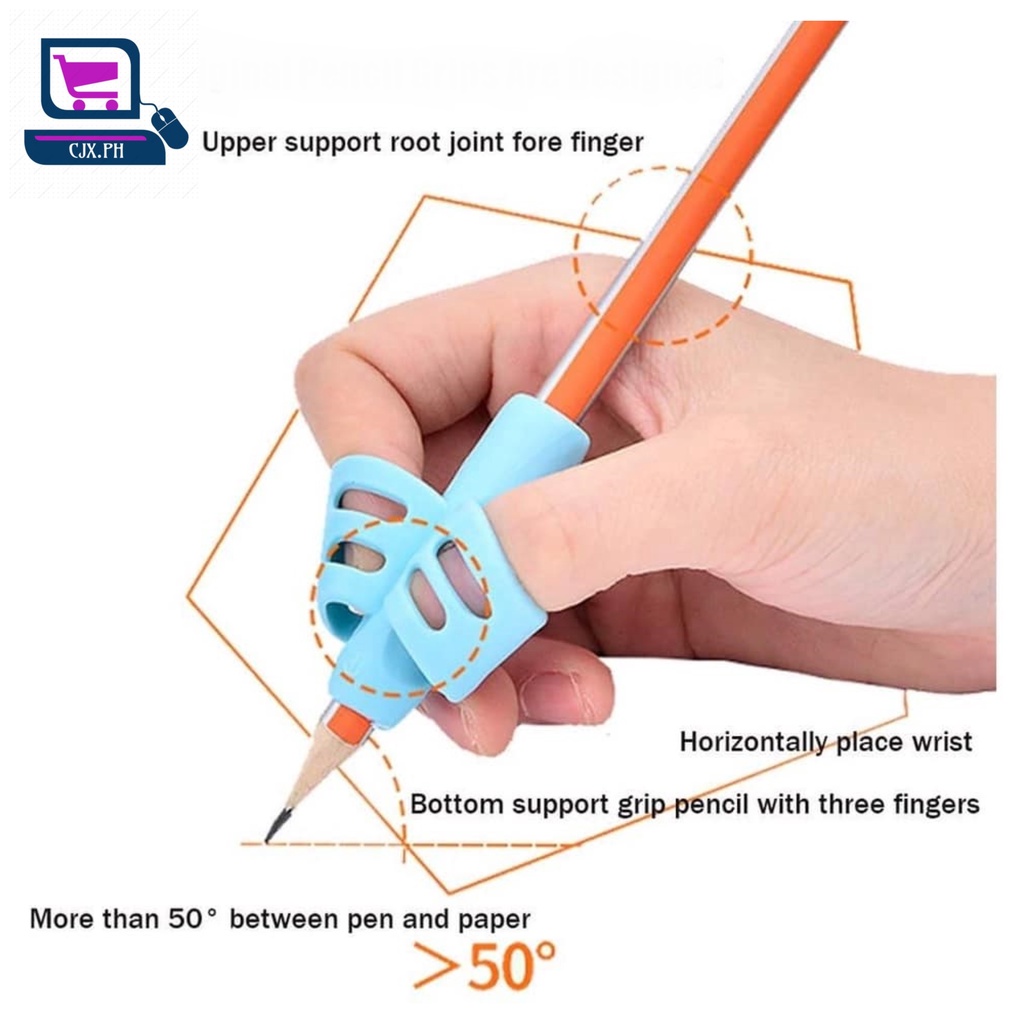 JASMINE Two Finger Ergonomic Posture Correction Tools Pencil Grip ...